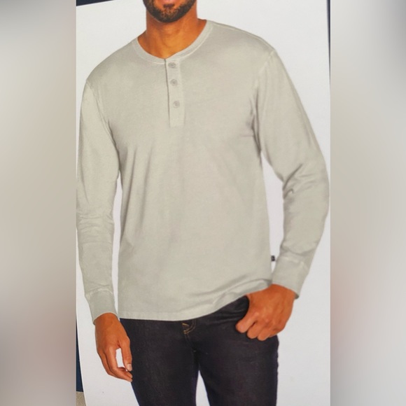 GAP | Shirts | Gap Mens Cream Color Jersey Henley Size M | Poshmark